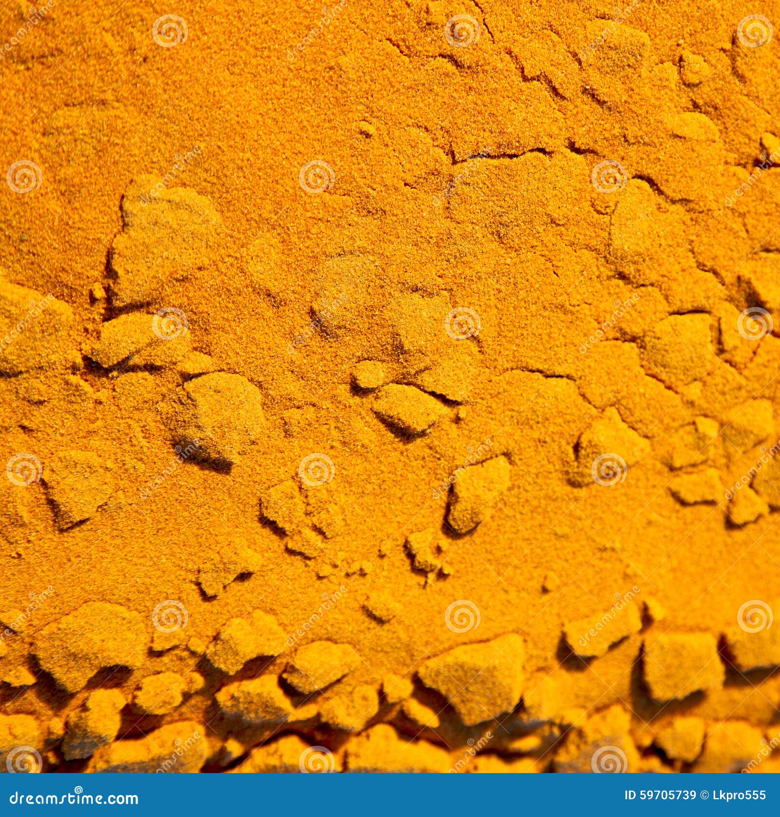 Cracked Sand in Morocco Africa Desert Abstract Macro Stock Image ...