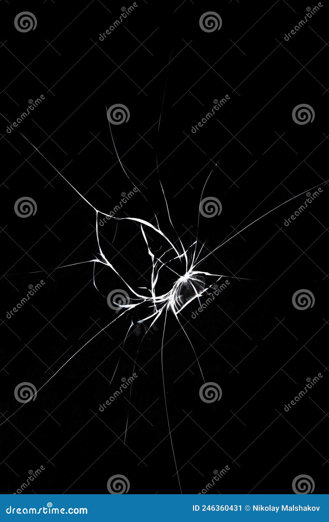 Cracked Screen Texture, Black Broken Phone, Background Image Stock ...
