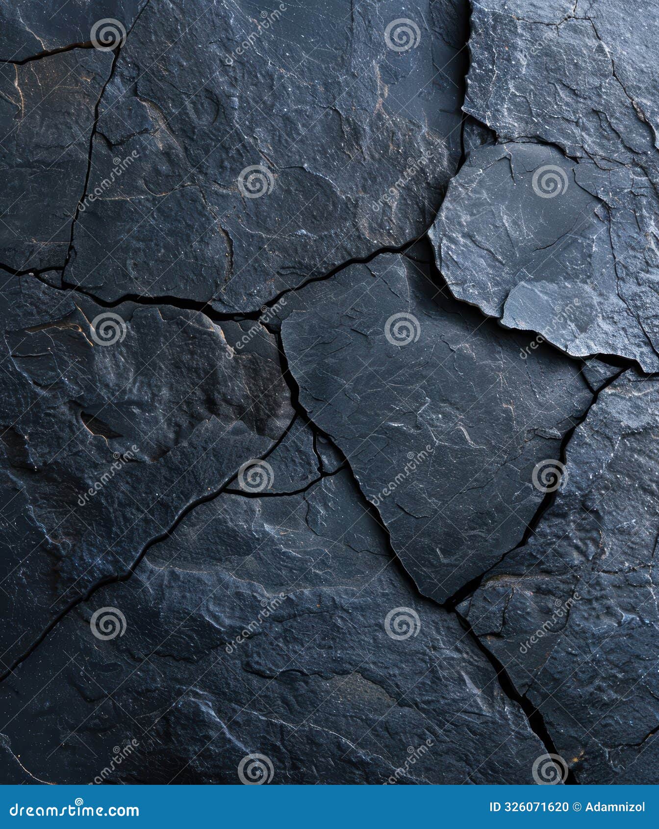 Cracked Slate Stone Texture Background Stock Illustration ...