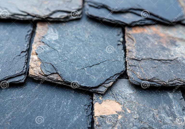 Cracked Slate Stone Texture Background Stock Illustration ...