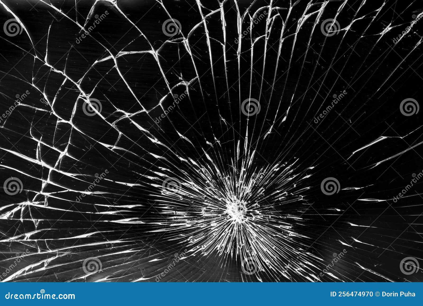 Cracked Smart Phone Screen, Abstract Pattern Stock Photo - Image of ...