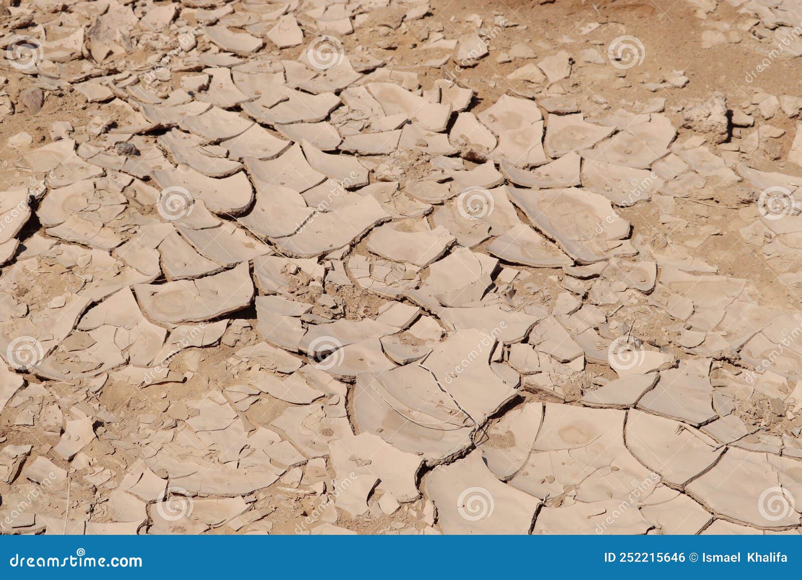 Cracked Soil in the Desert of Aswan Stock Photo - Image of soil ...