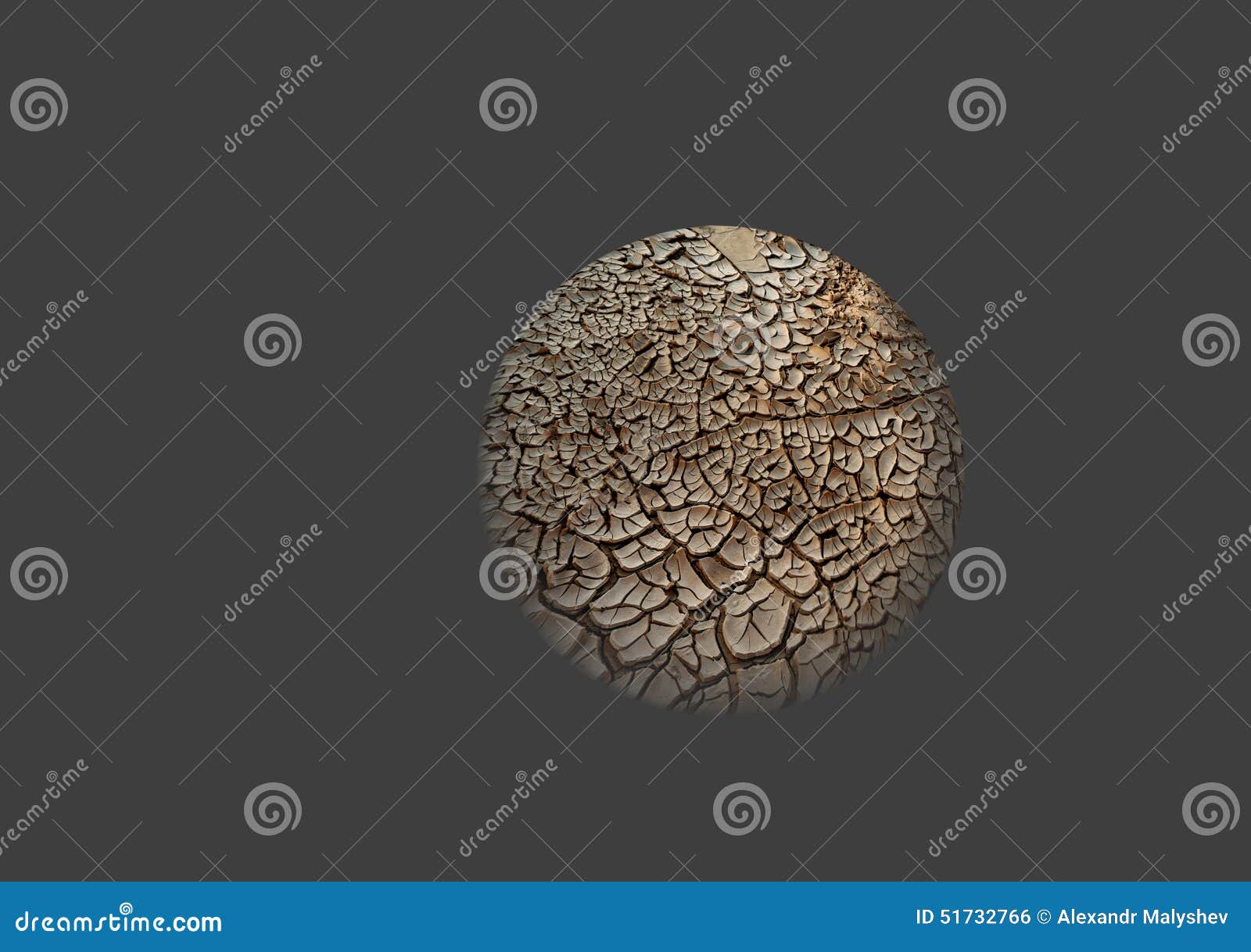 Cracked sphere. stock illustration. Illustration of black - 51732766