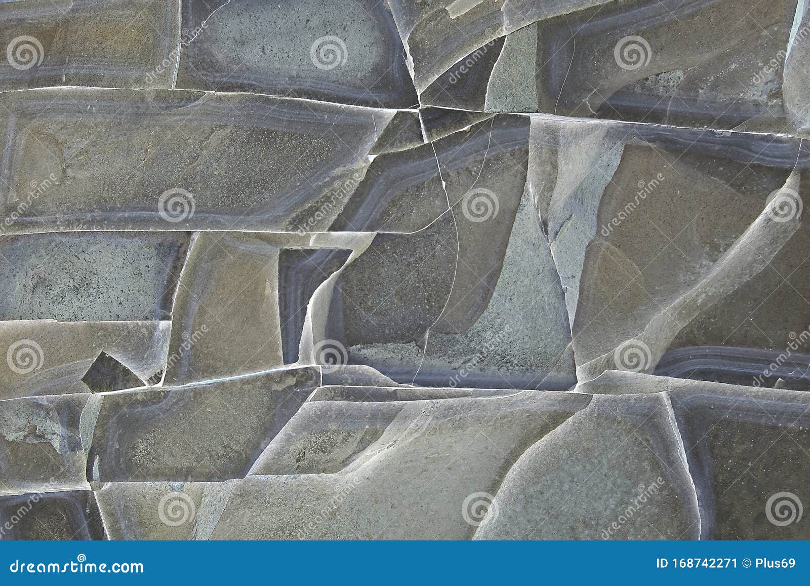 Cracked Stone Rock As Background Stock Image - Image of effect ...