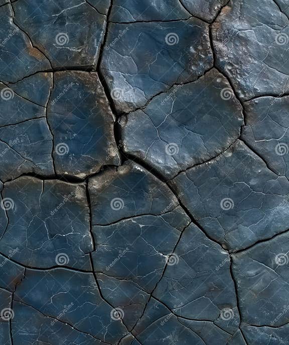 Cracked Stone Surface Texture Stock Illustration - Illustration of ...