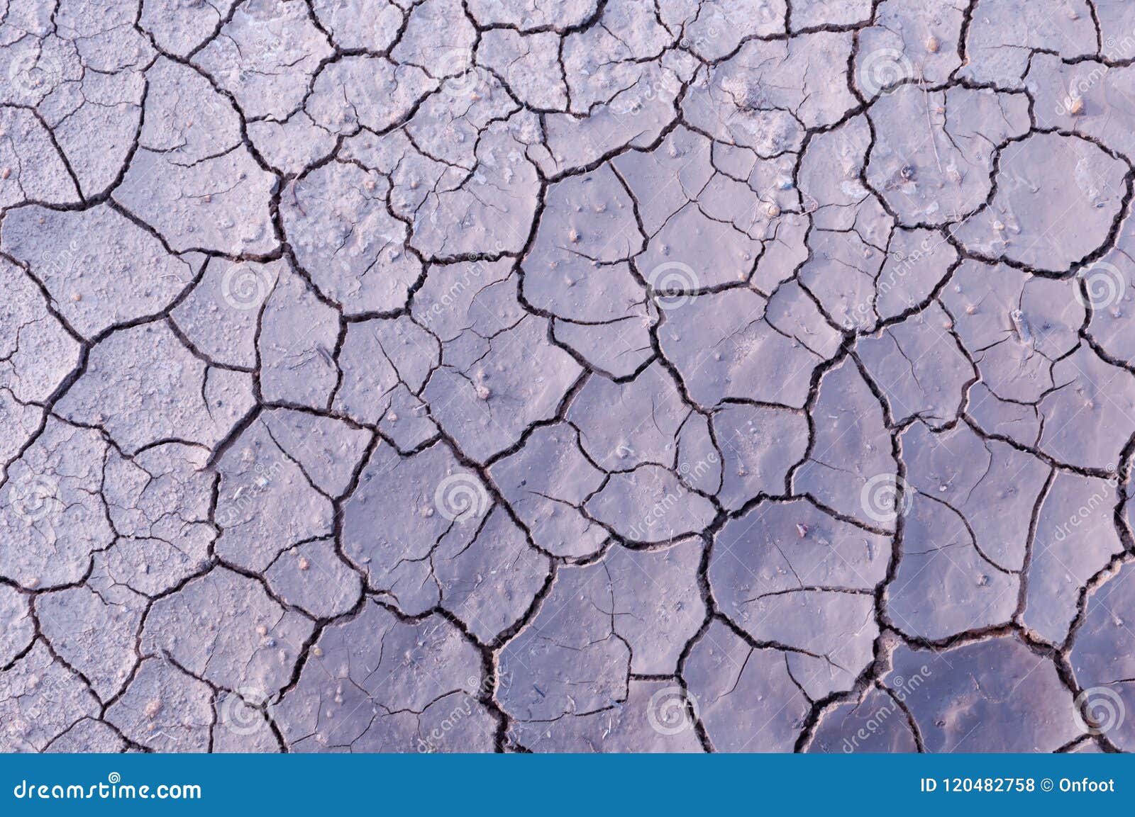 Cracked Surface of Dried Clay Stock Photo - Image of texture, cracked ...