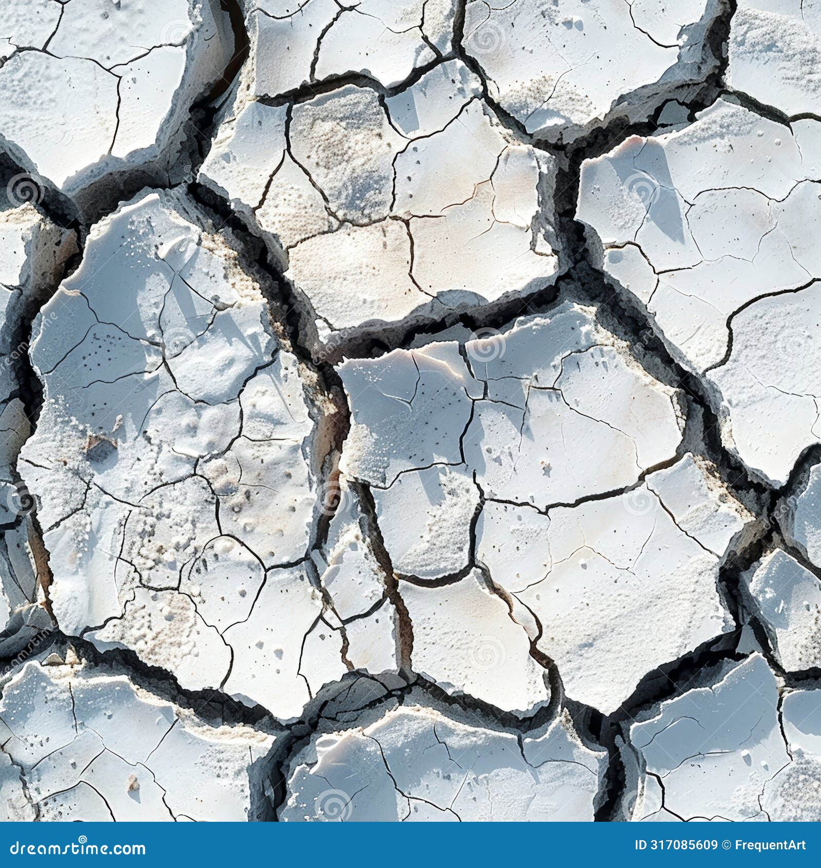 Cracked Surface with Multiple Cracks. Generative AI Stock Illustration ...