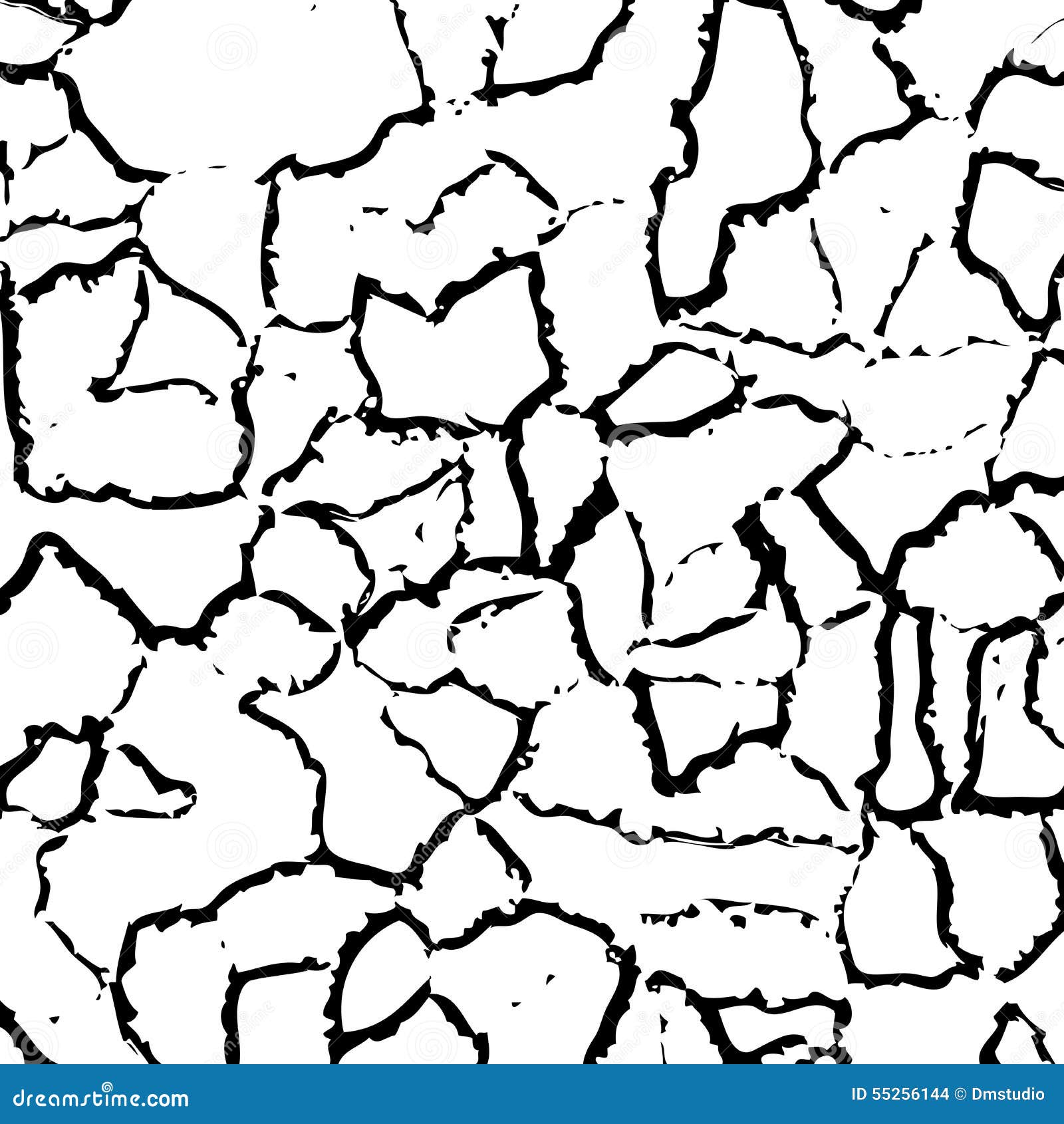 Cracked Texture Dry Mud Distressed Concrete Wall AI Generated Royalty ...