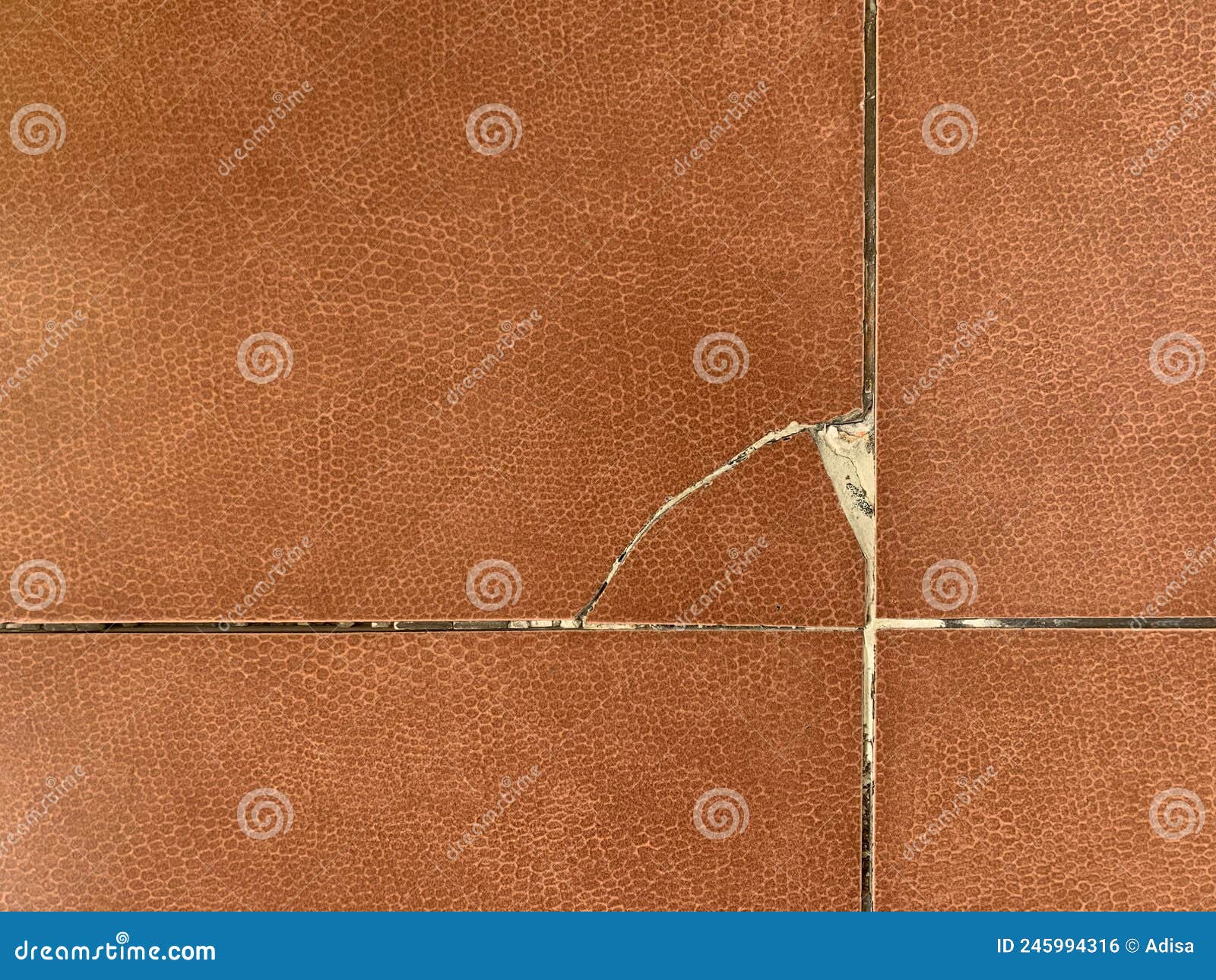 Cracked tile texture stock photo. Image of textured - 245994316