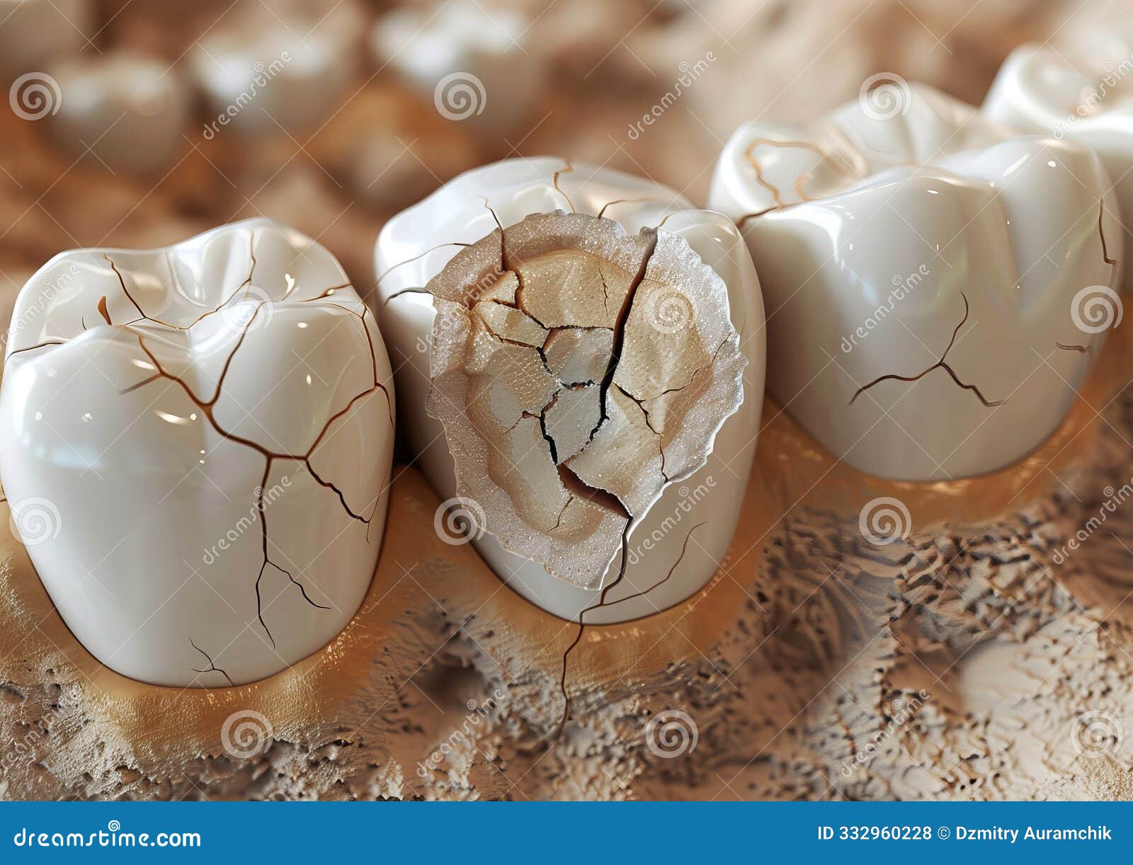 Cracked And Splitted Glass On White Royalty-Free Stock Image ...