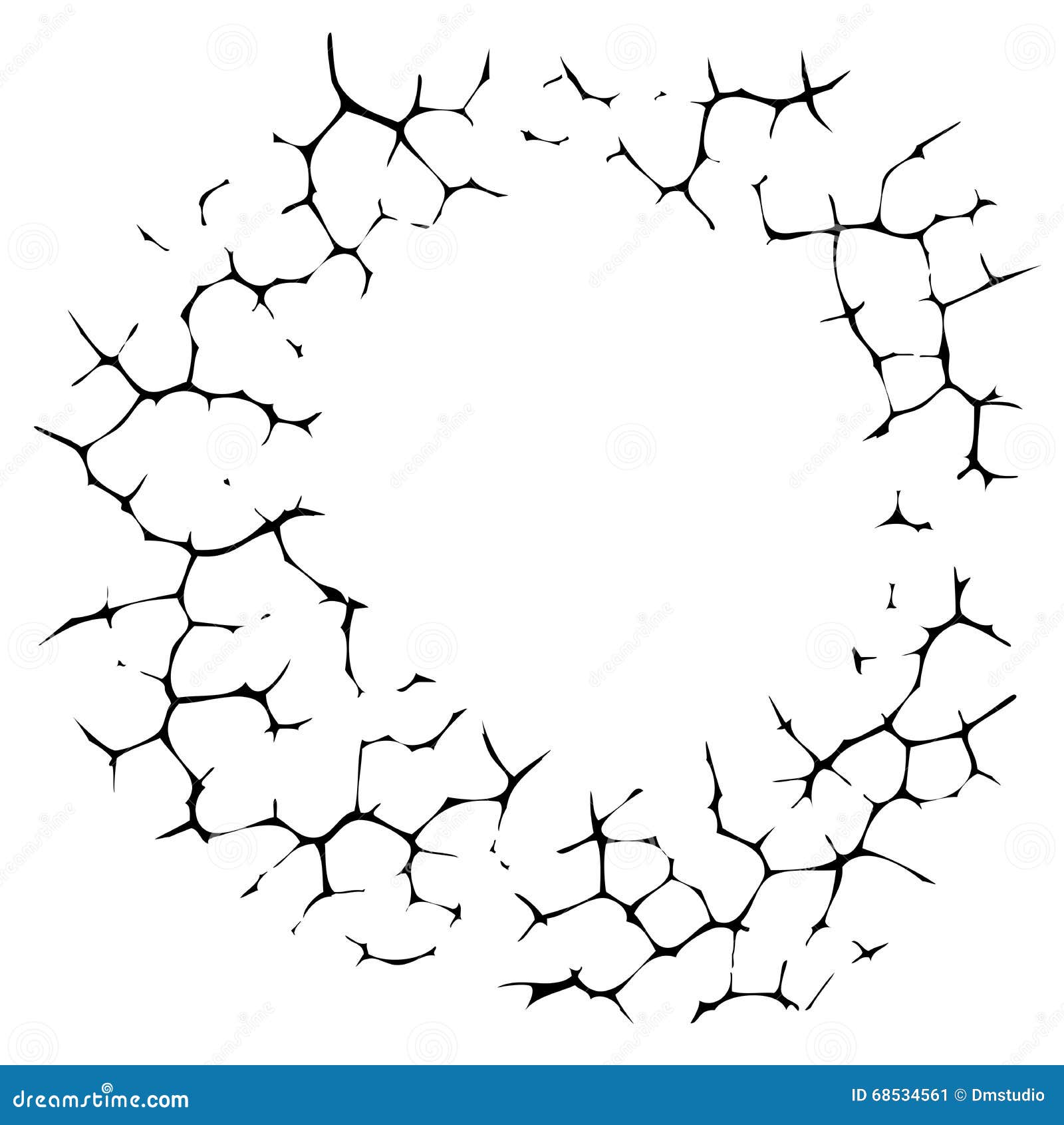 Cracked Wall, Fissure Crack, Earthquake Effect, Fracture Texture ...