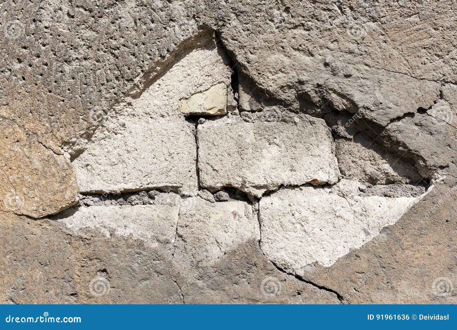 Cracked Wall Plaster Texture Stock Photo - Image of background, visible ...