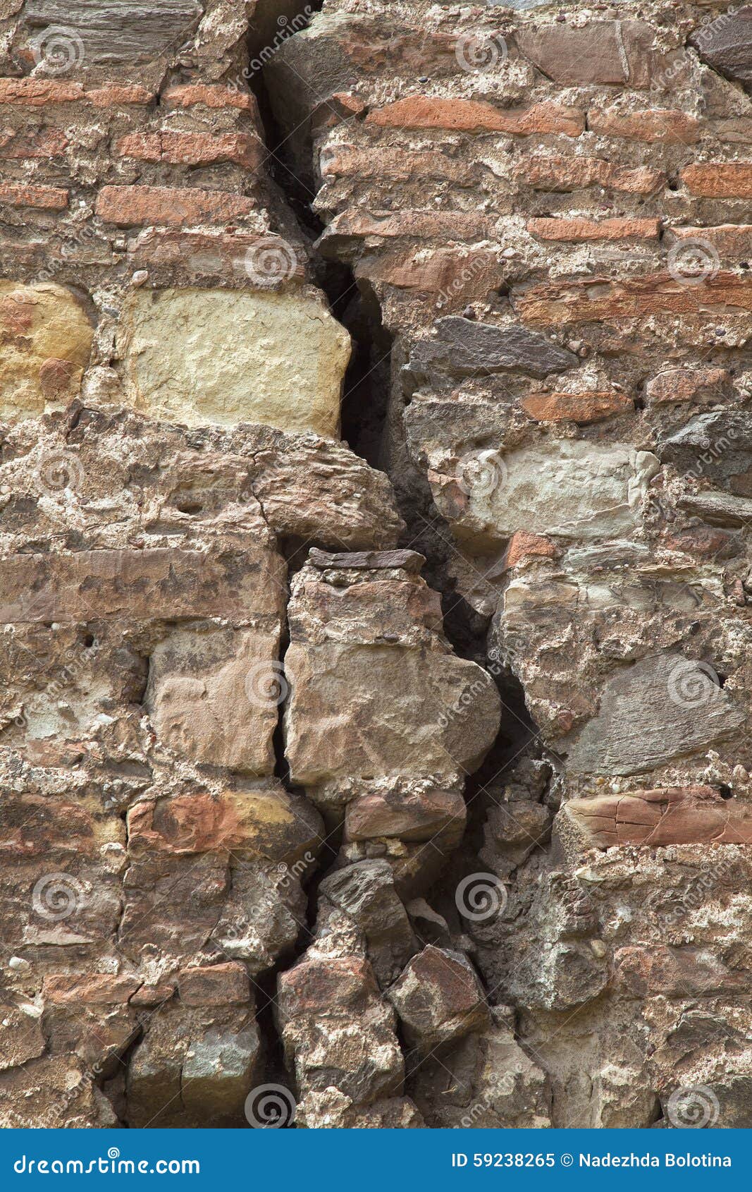 Cracked wall stock image. Image of building, dark, cracked - 59238265