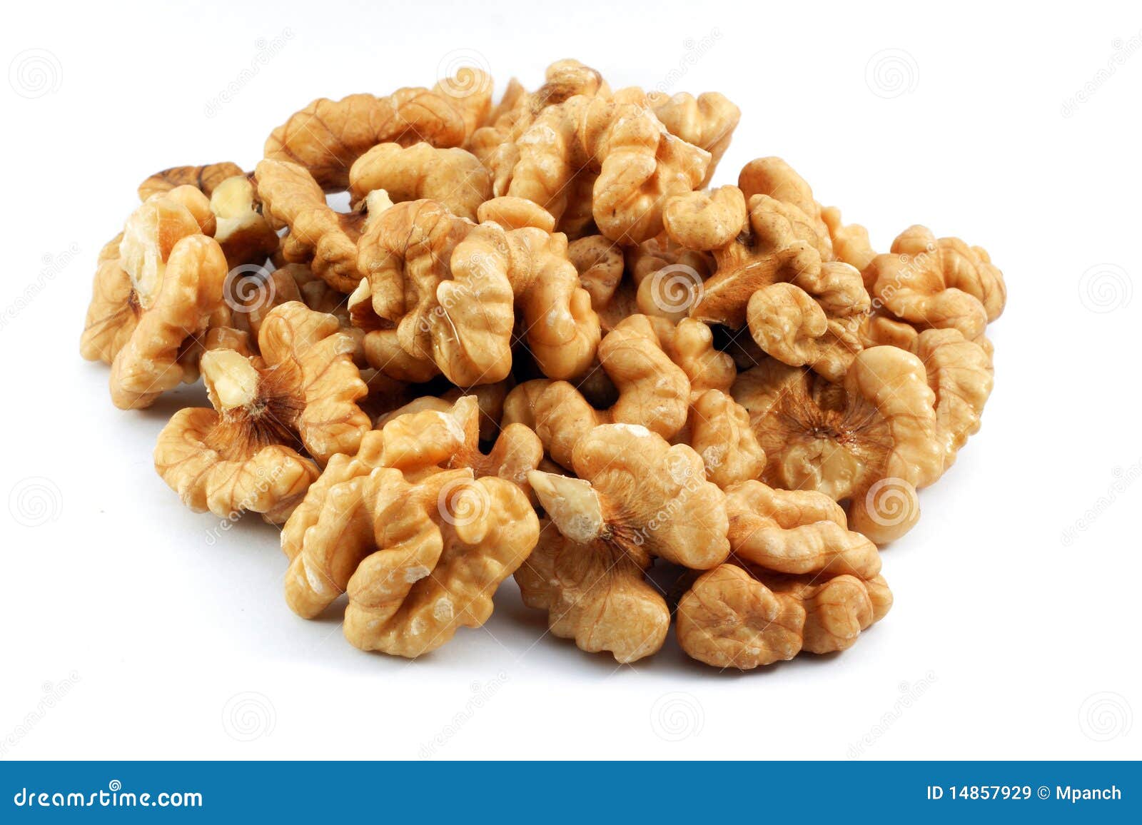 Cracked walnuts stock image. Image of seamen, natural - 14857929