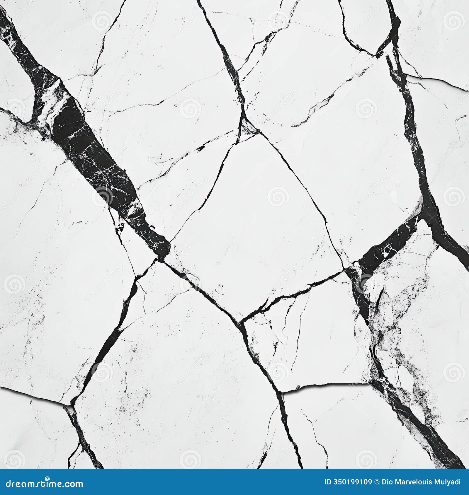 Cracked White Marble Texture Stock Illustration - Illustration of ...