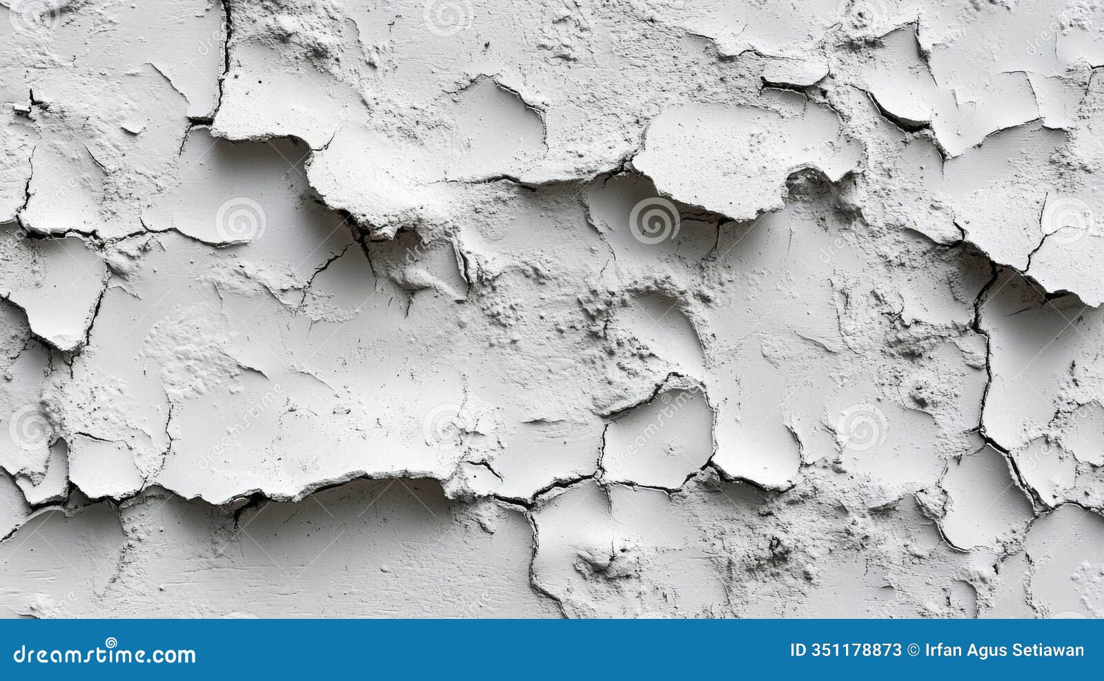 Cracked White Paint Surface Texture Detail Stock Illustration ...