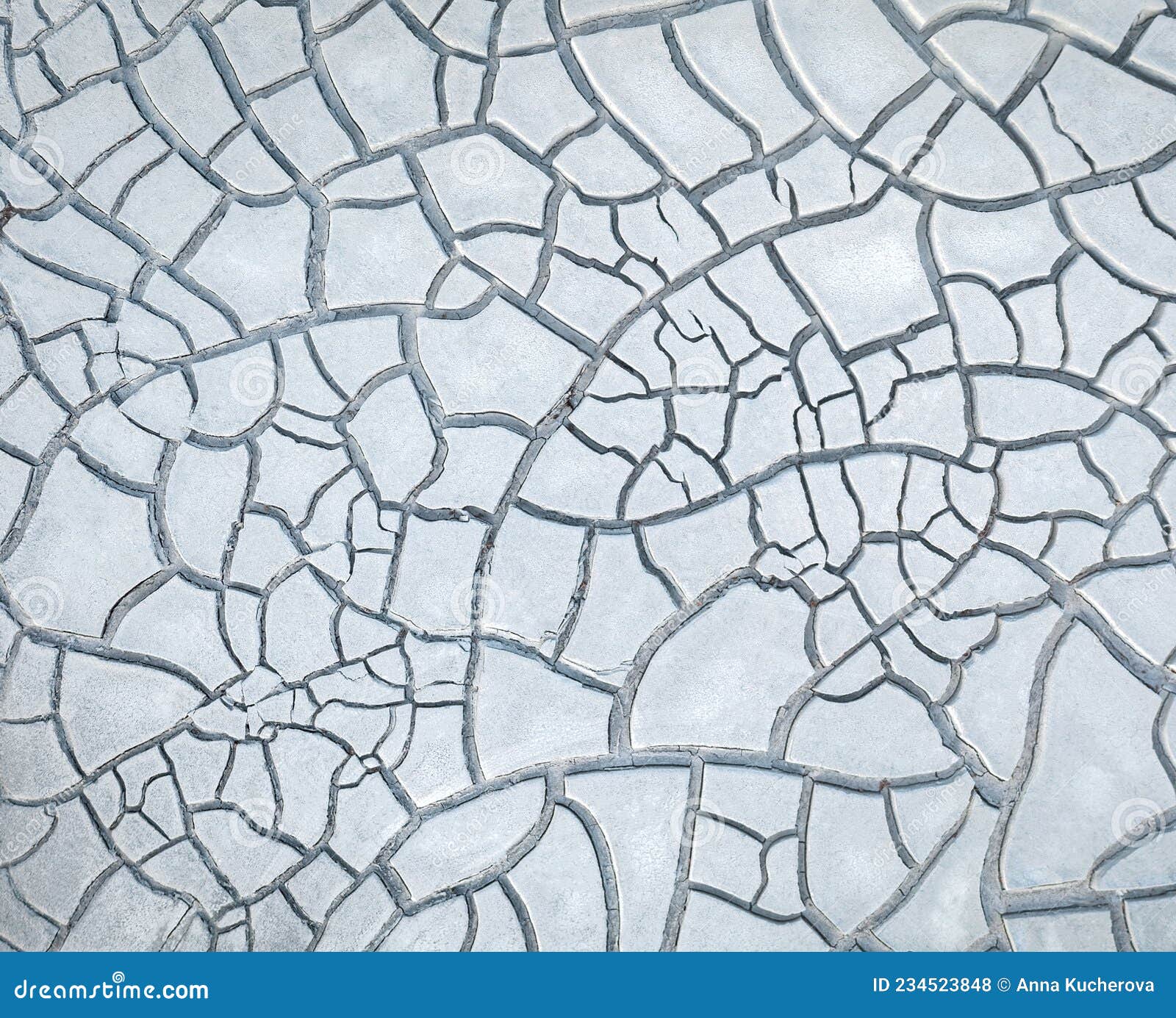 Cracked White Soil Texture Close Up Stock Photo - Image of desert, flat ...