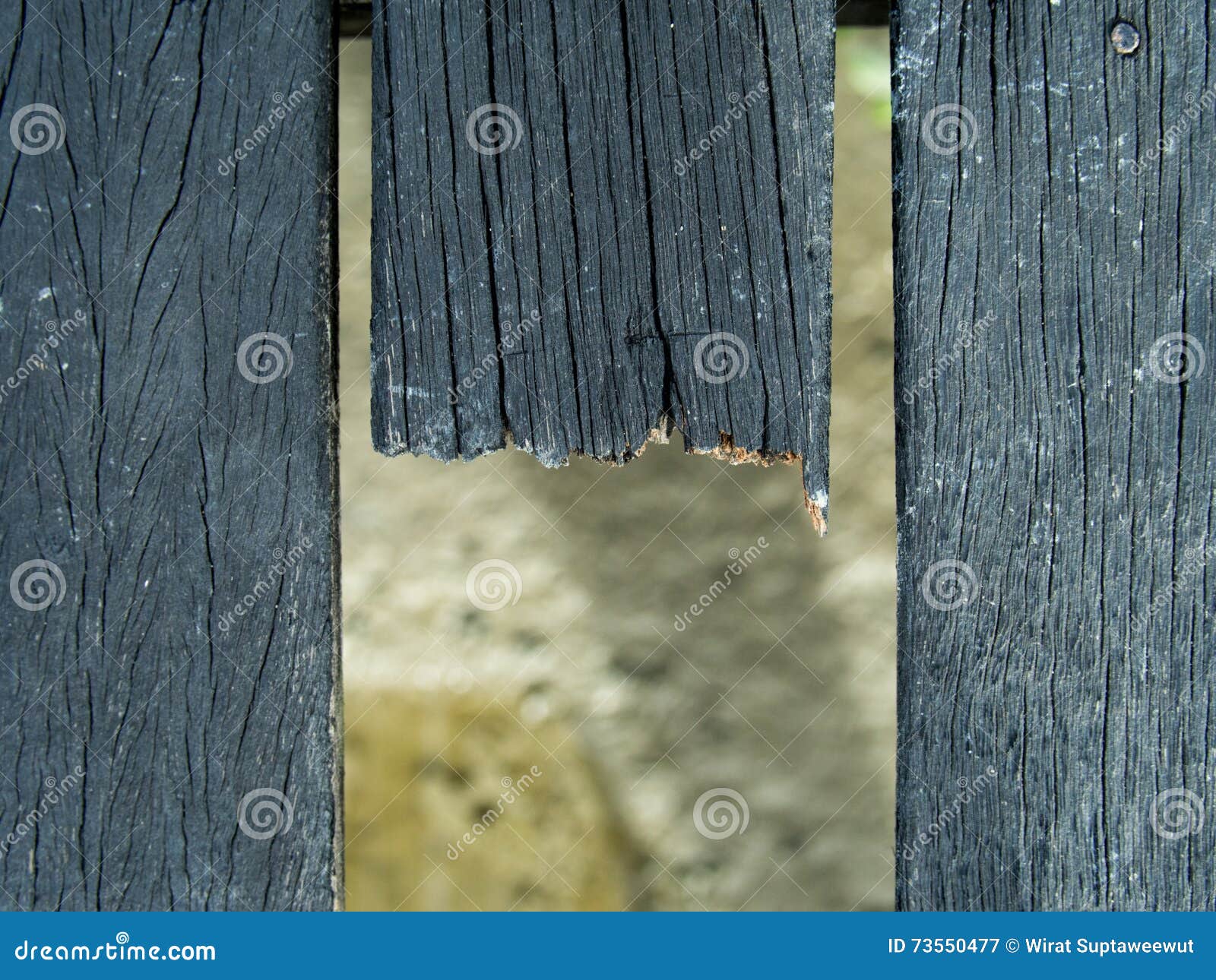 Cracked wooden pathway stock image. Image of design, closeup - 73550477