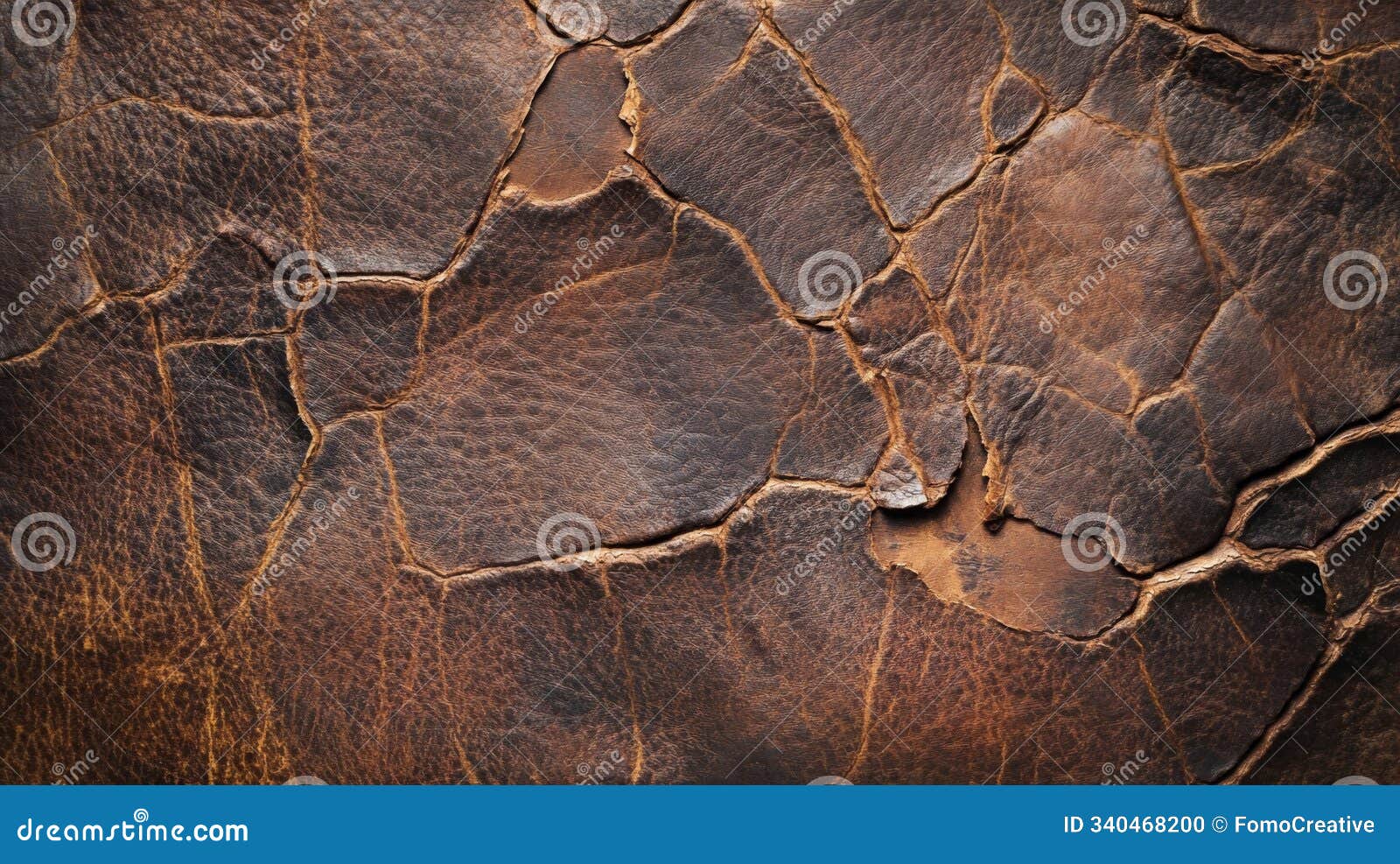 Cracked and Worn Brown Leather Texture Stock Illustration ...