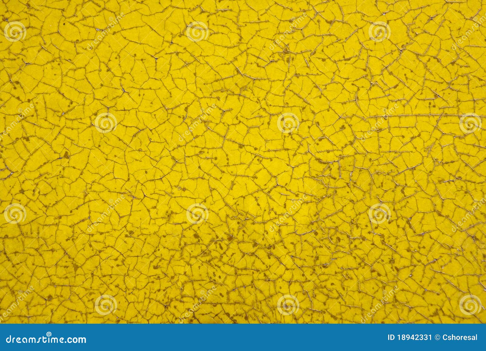 Cracked yellow paint stock image. Image of dirt, worn - 18942331