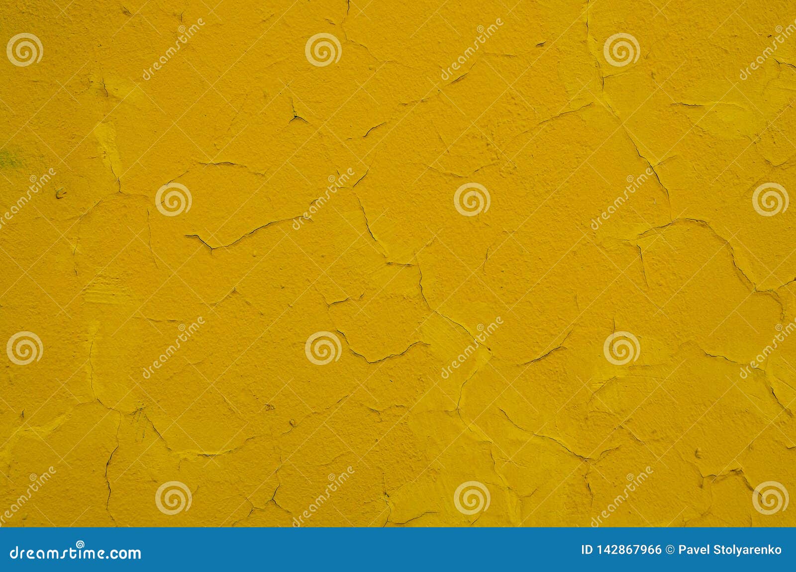 Cracked Yellow Wall Texture Stock Photo - Image of gold, color: 142867966