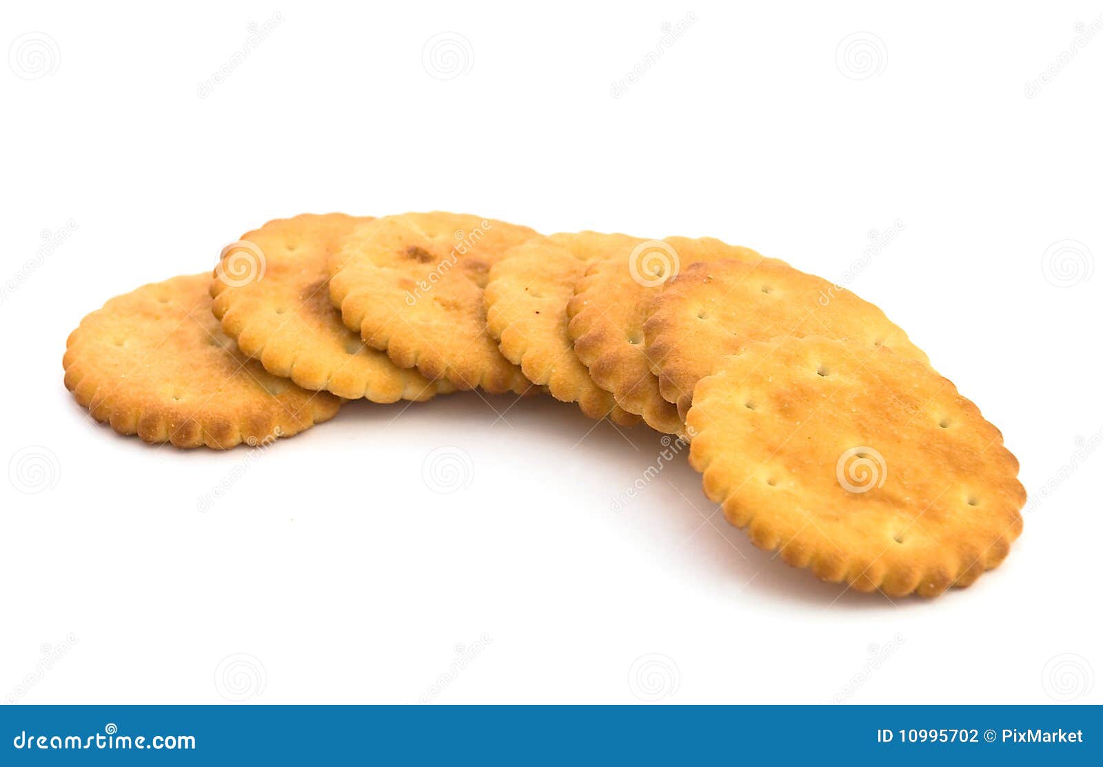 Cracker stock photo. Image of food, bake, isolated, nutrition - 10995702