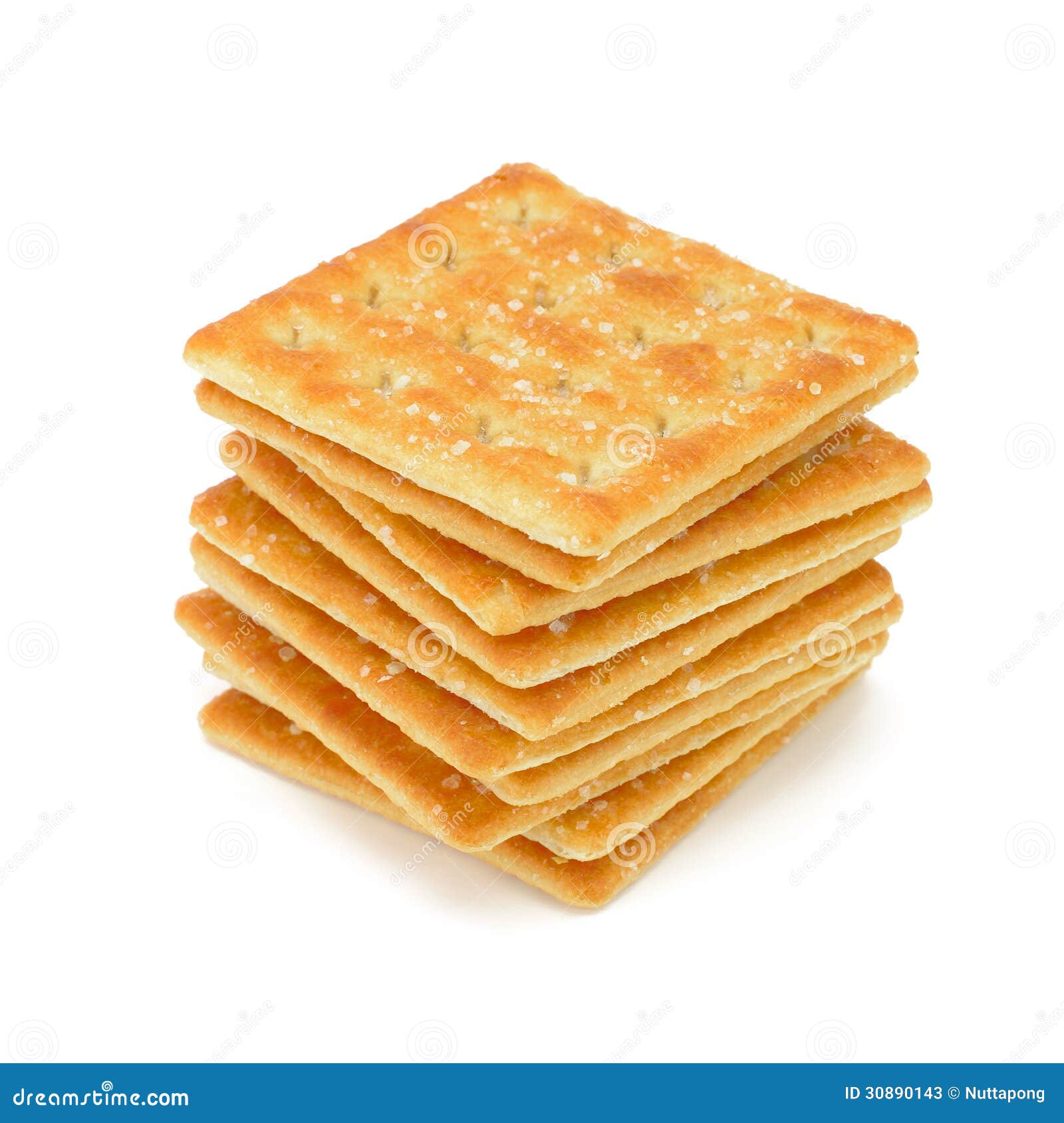 Cracker immagine stock. Immagine di chiusura, salato - 30890143