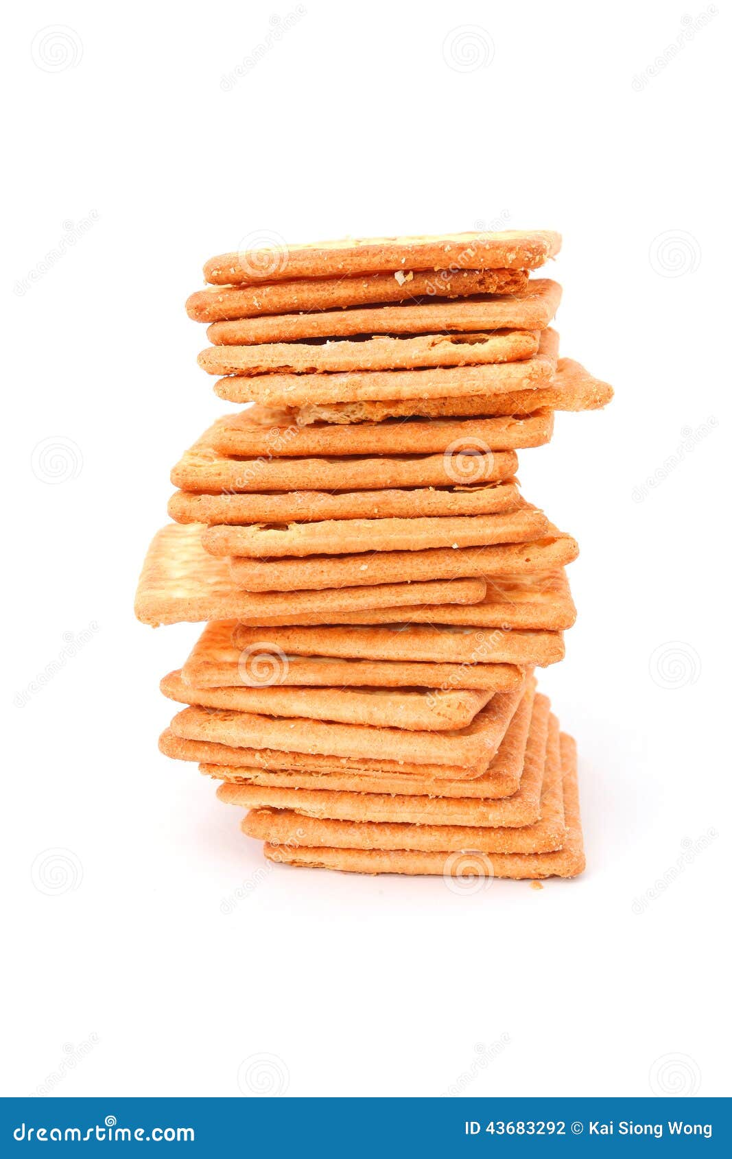 Cracker or biscuit stock photo. Image of single, sodium - 43683292