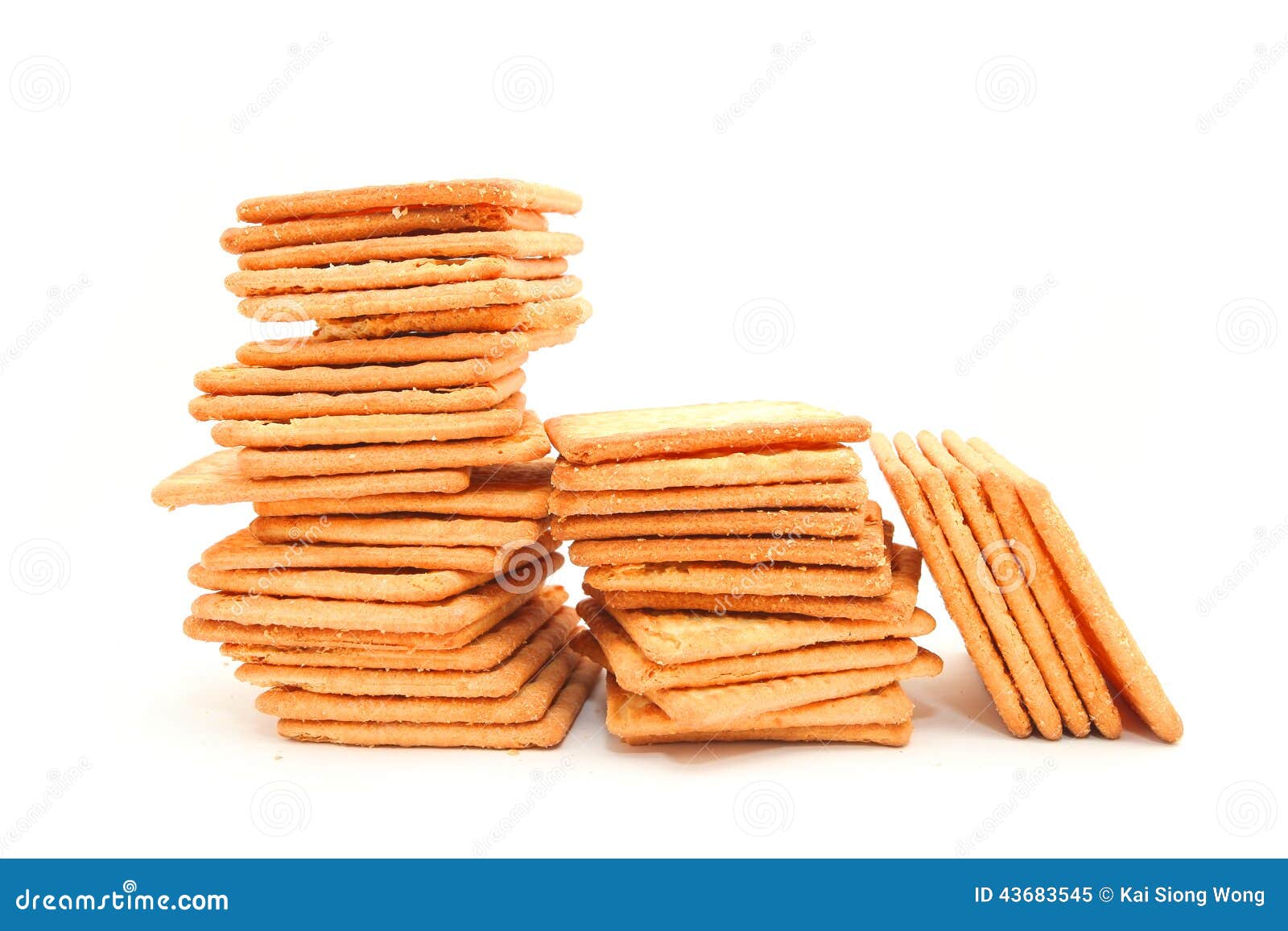 Cracker or biscuit stock image. Image of biscuit, full - 43683545