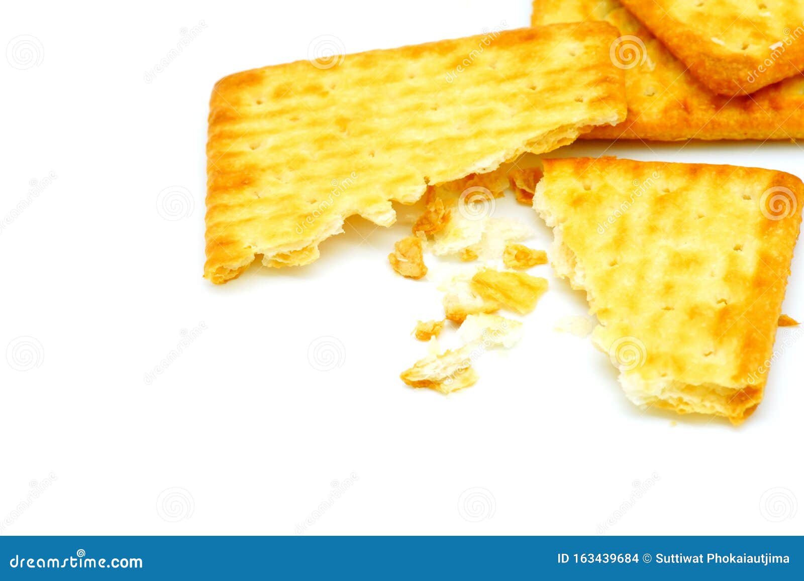 Delicious biscuits crushed stock photo. Image of crispy - 163439684