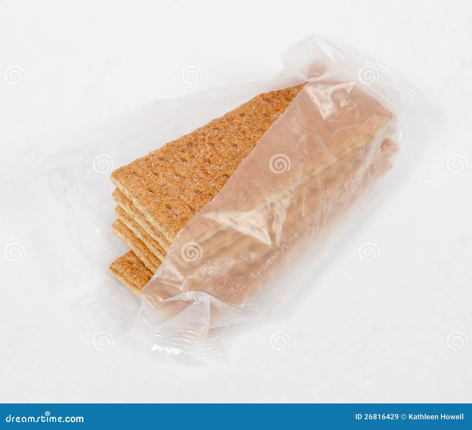 Cracker Di Graham Dello Zucchero Della Cannella Immagine Stock ...