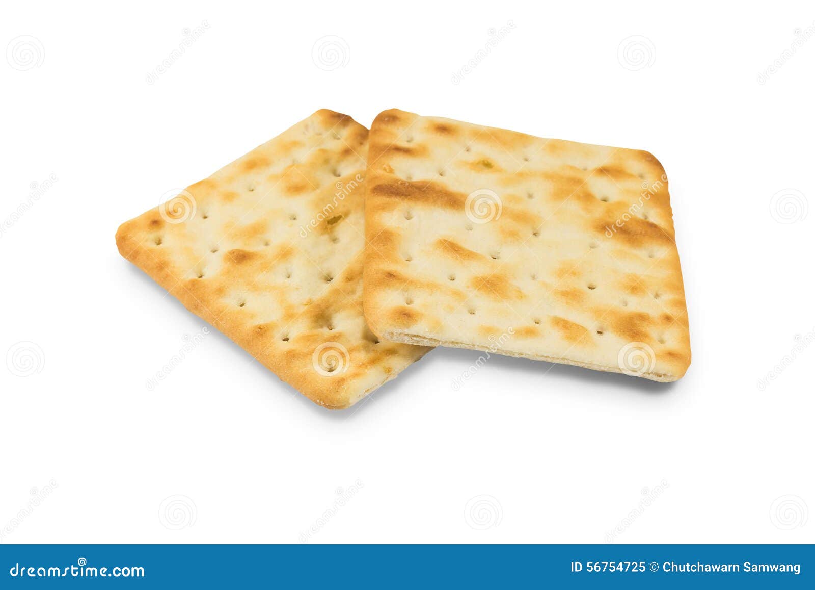 Cracker Die Op Wit Wordt Geïsoleerd Stock Afbeelding - Image of ...