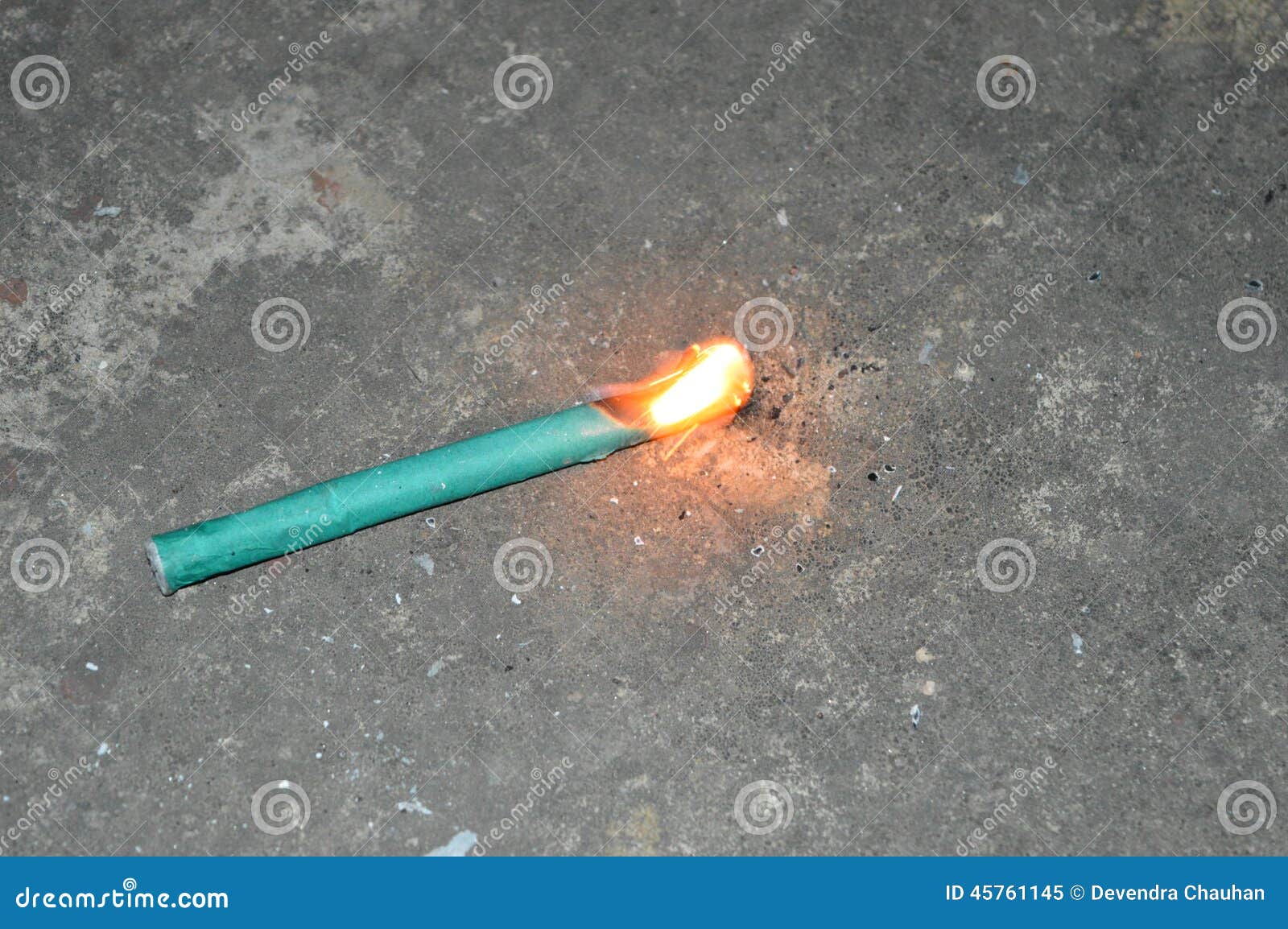 A cracker on flame stock image. Image of flame, object - 45761145