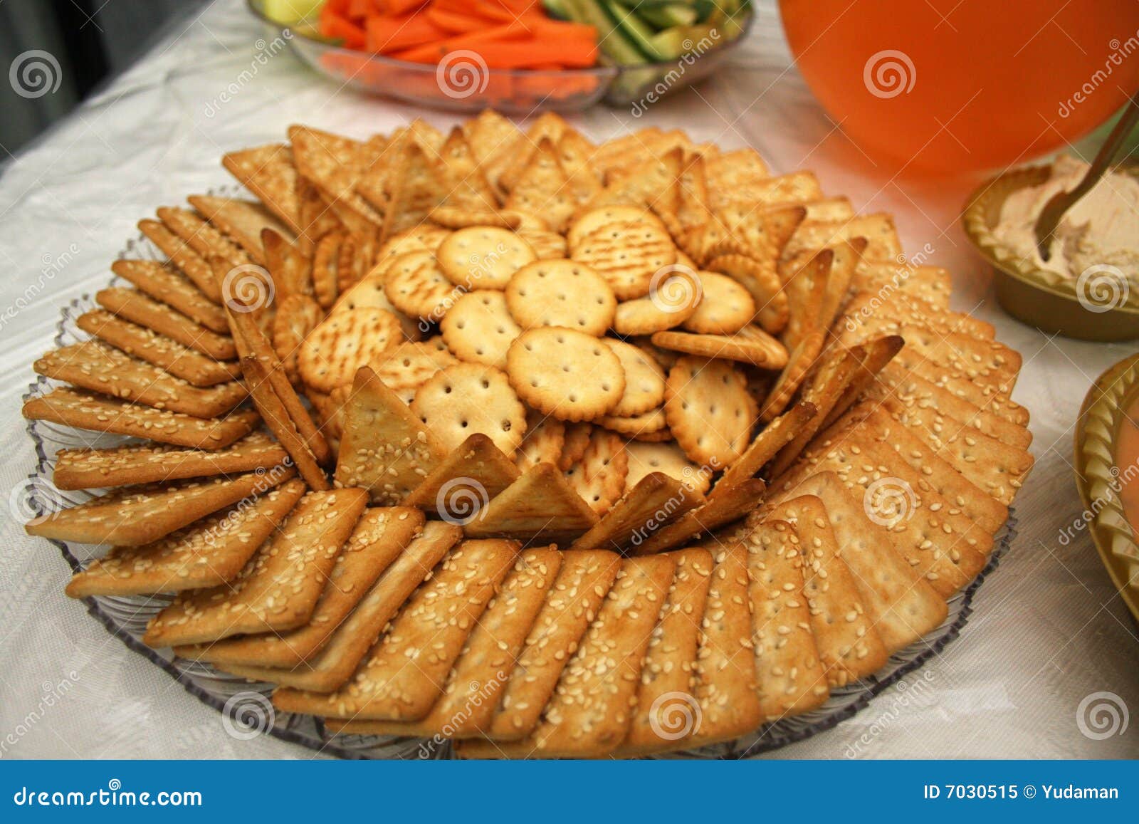 Cracker Platter stock image. Image of biscuit, wheat, bread - 7030515