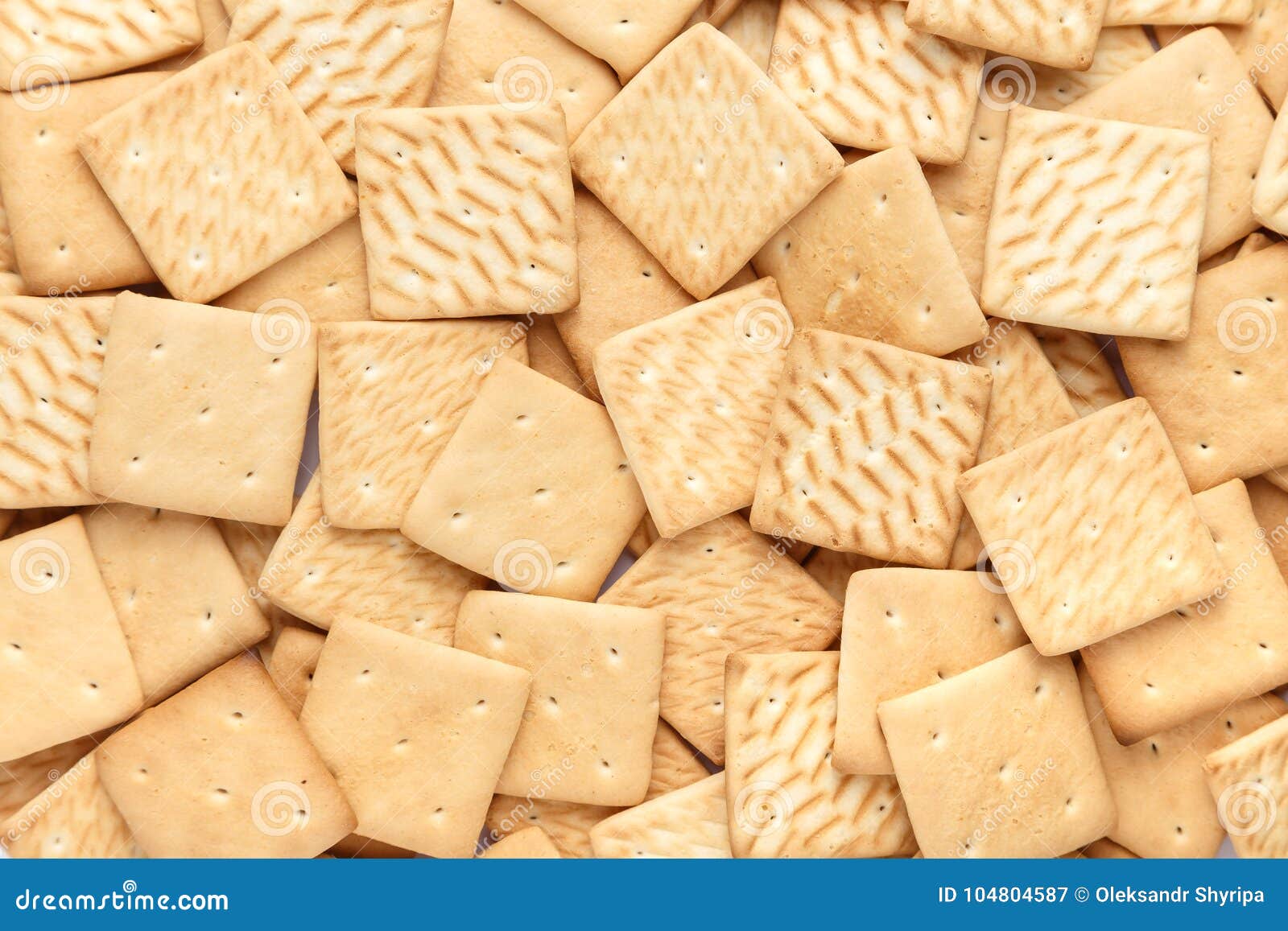 Cracker Scattered Background Stock Image - Image of meal, breakfast ...