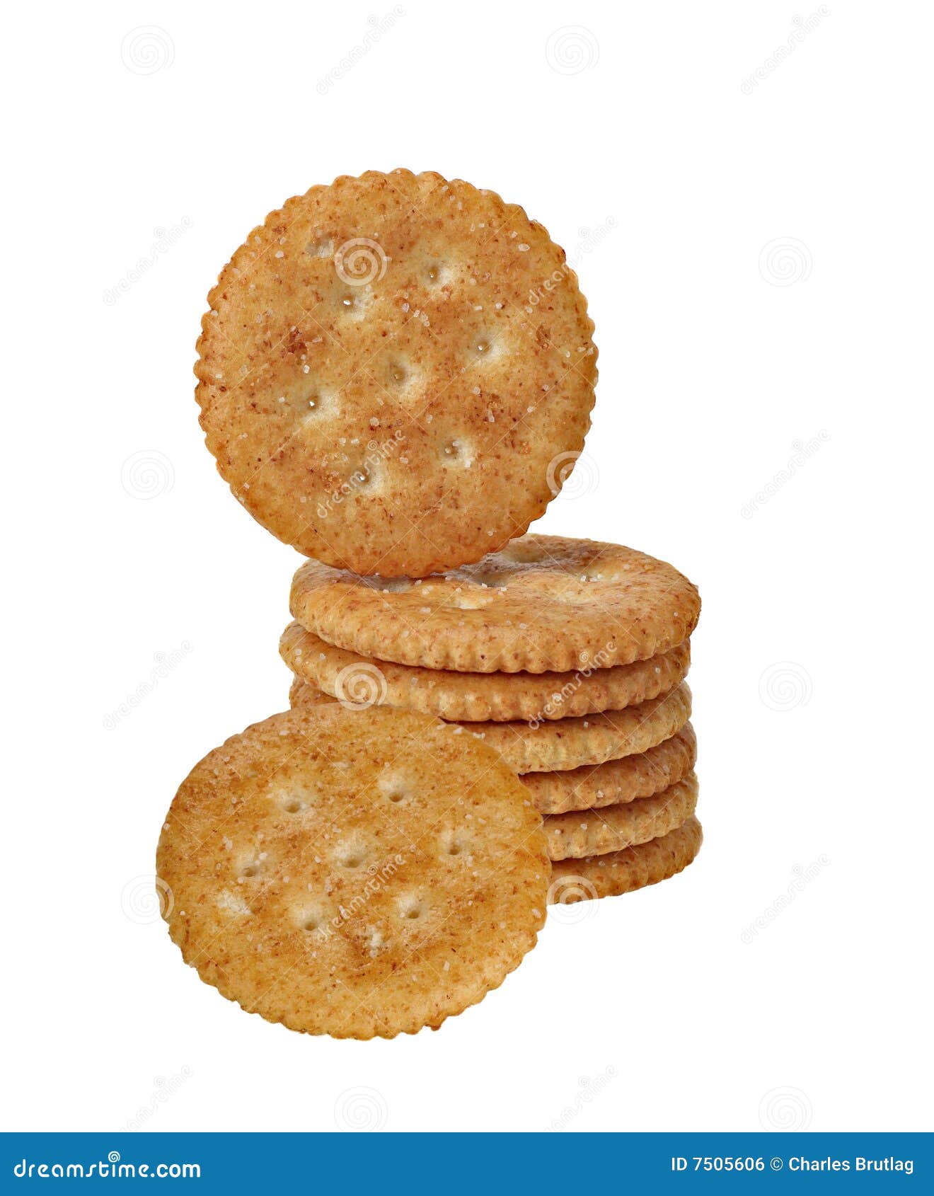 Cracker Stack stock photo. Image of stack, cutout, isolated - 7505606