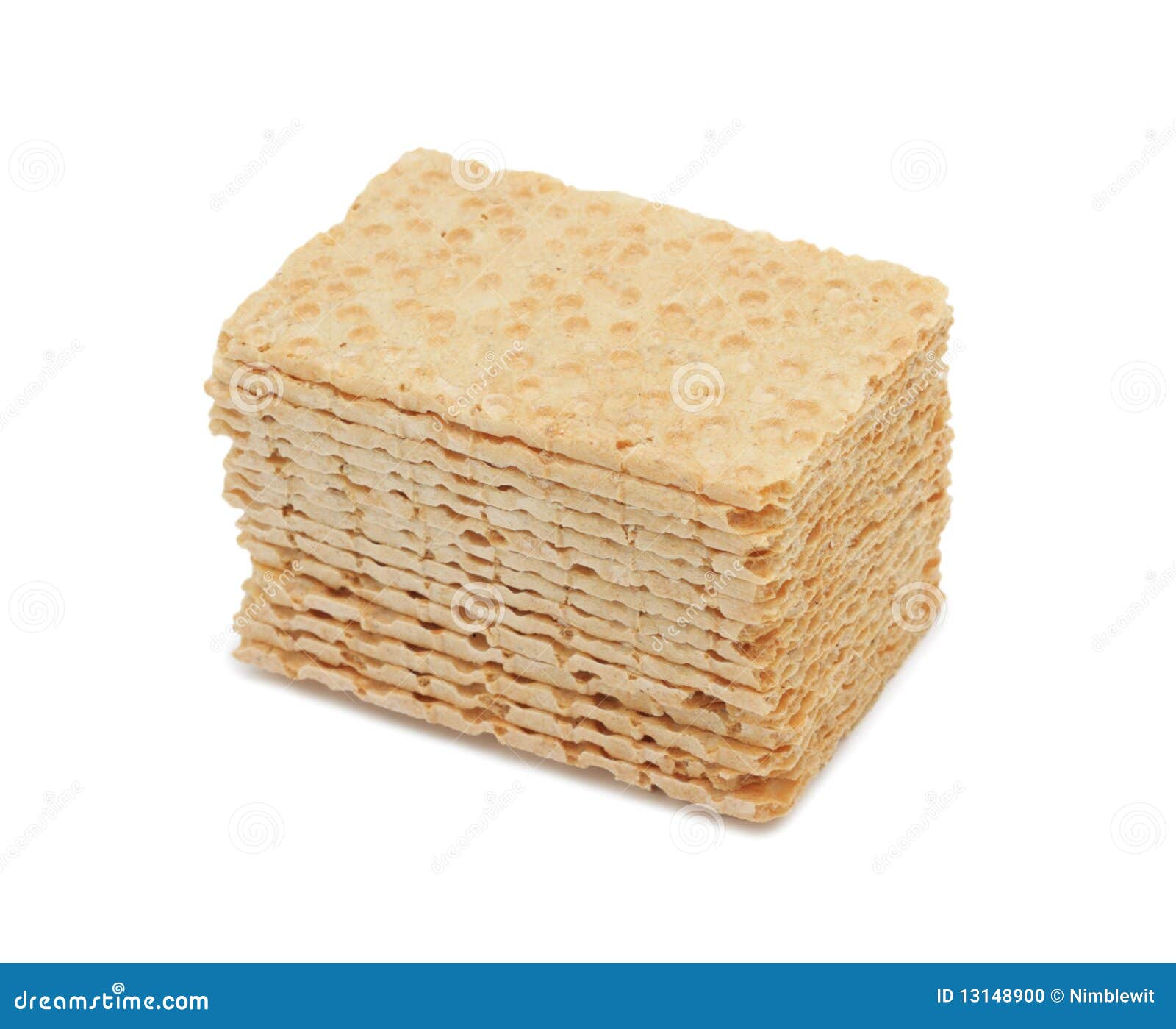 Cracker-type Bread, Isolated Stock Photo - Image of object, grain: 13148900