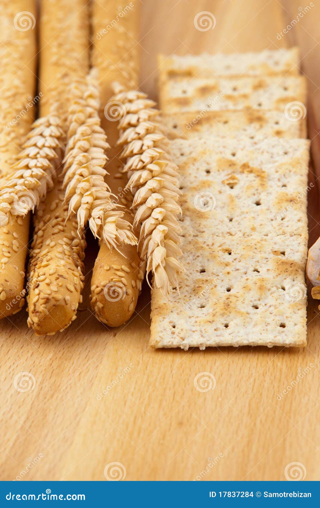Crackers stock photo. Image of cooking, organic, junk - 17837284