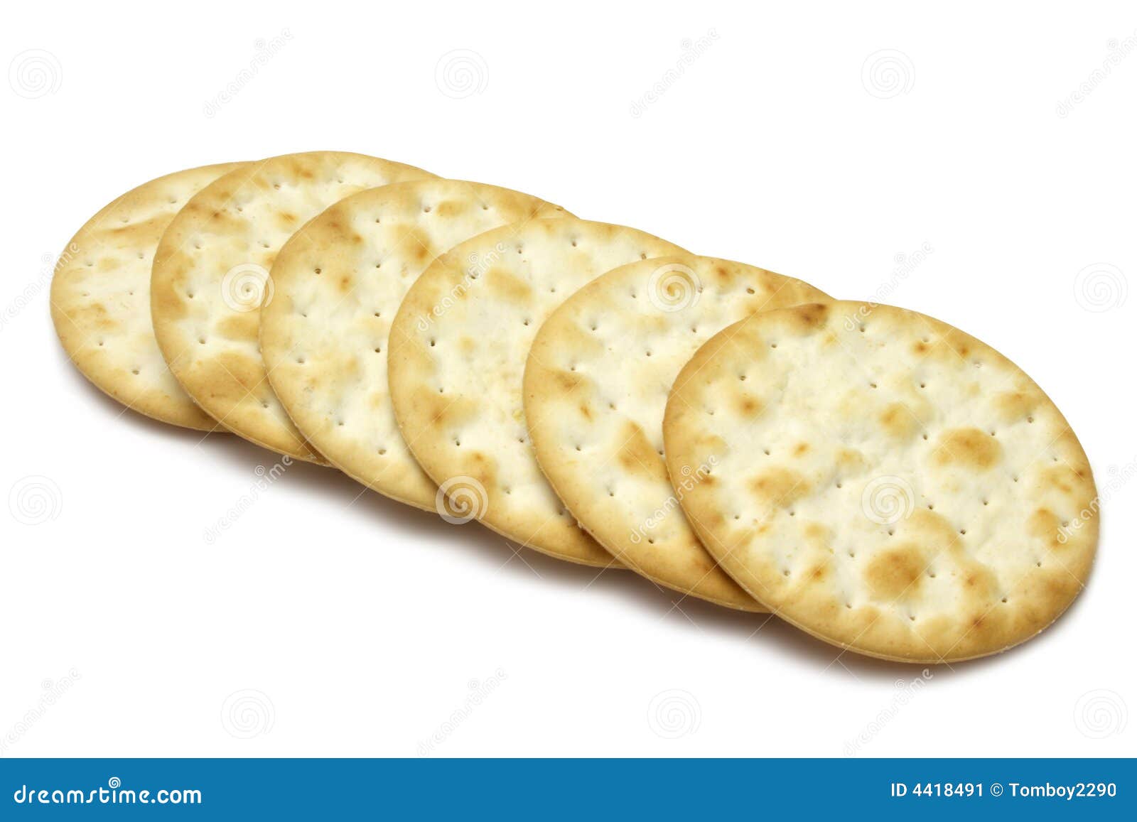 Crackers stock image. Image of nutrition, baked, pile - 4418491