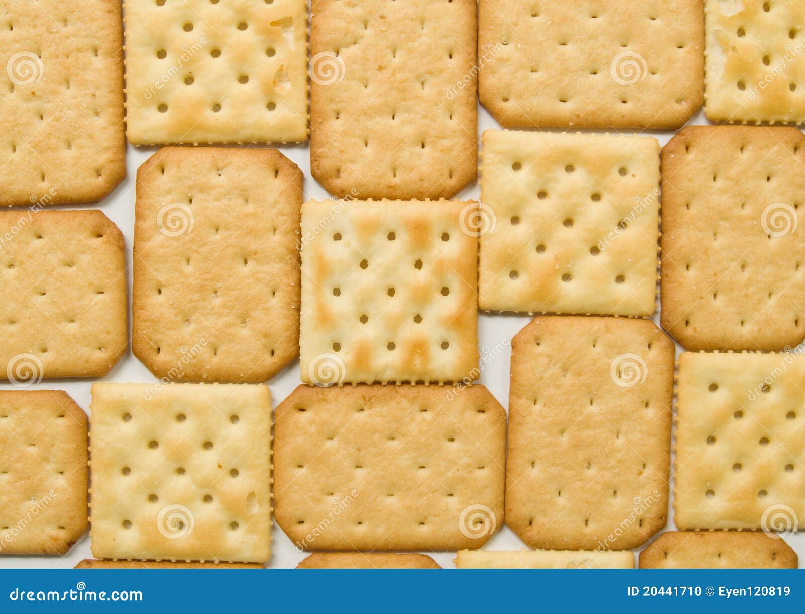 Crackers background stock photo. Image of biscuit, pattern - 20441710