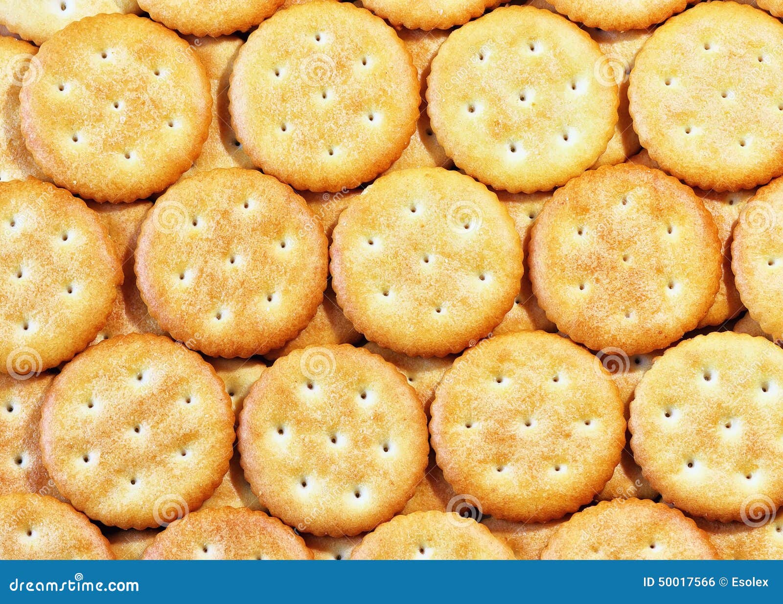 Crackers background. stock photo. Image of healthy, fried - 50017566