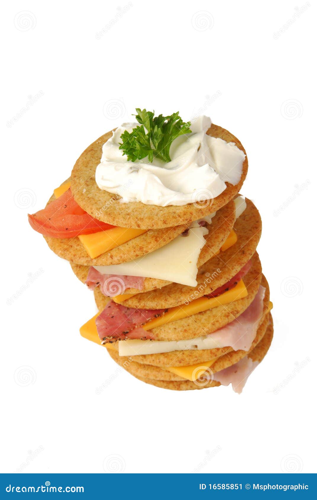Crackers and cheese stock image. Image of shaved, appetizers - 16585851