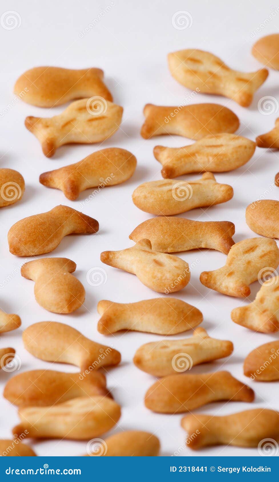 Crackers - fishes stock image. Image of chew, appetizer - 2318441