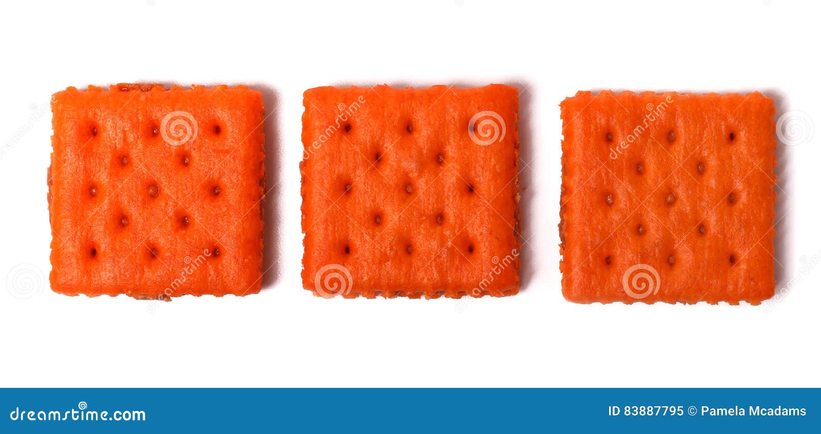 Crackers stock image. Image of isolated, allergy, orange - 83887795
