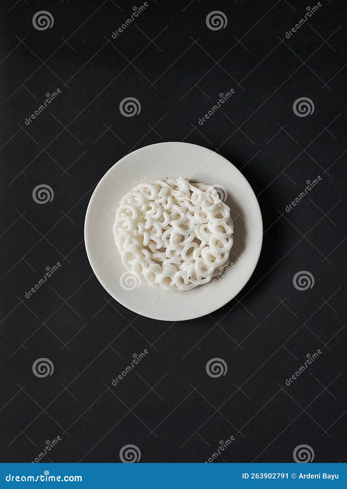 Crackers Made from Tapioca Flour Dough Stock Image - Image of ...