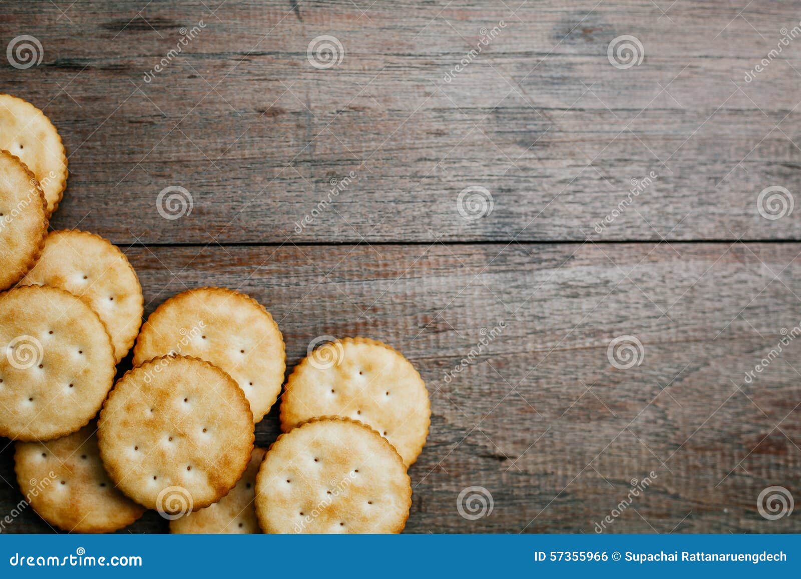 Crackers on a Table stock photo. Image of salt, delicious - 57355966