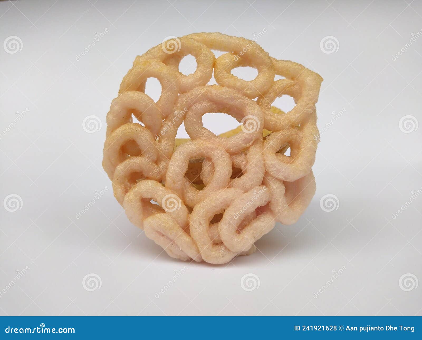 Crackers on White Background Stock Photo - Image of cake, sweetness ...