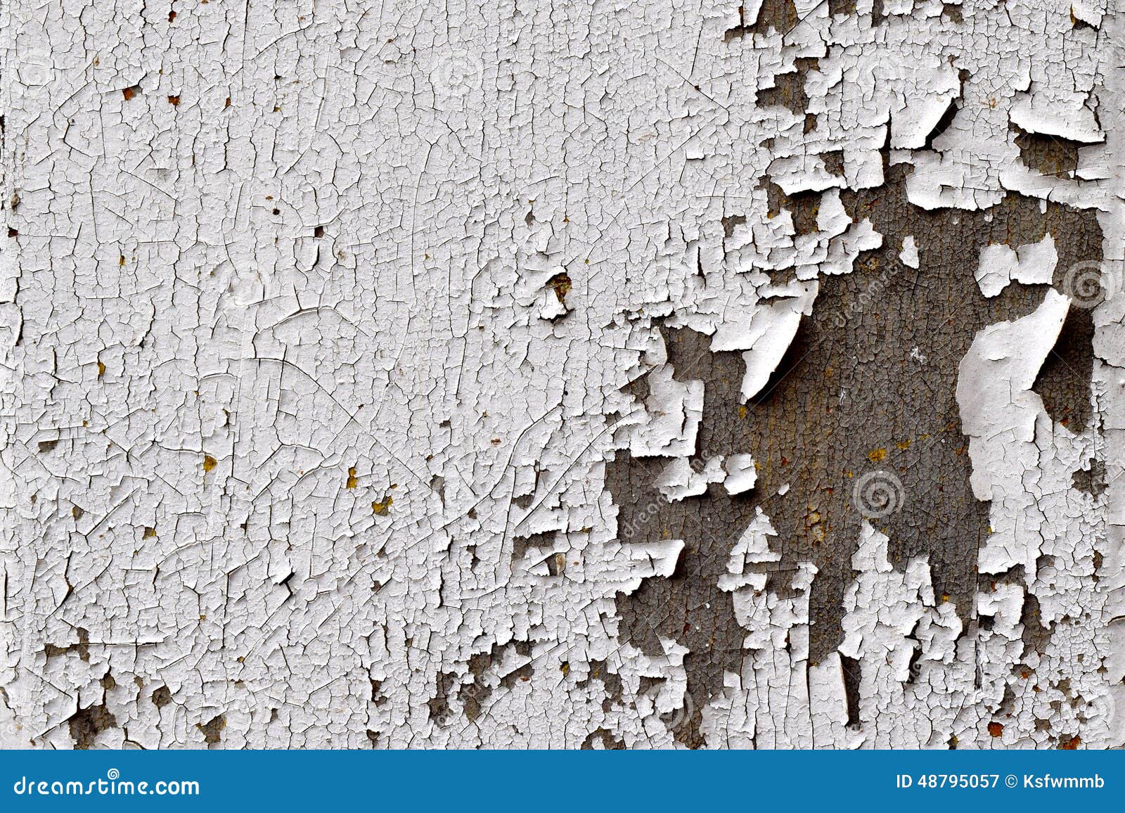 Cracking, flaky paint stock image. Image of crack, expose - 48795057