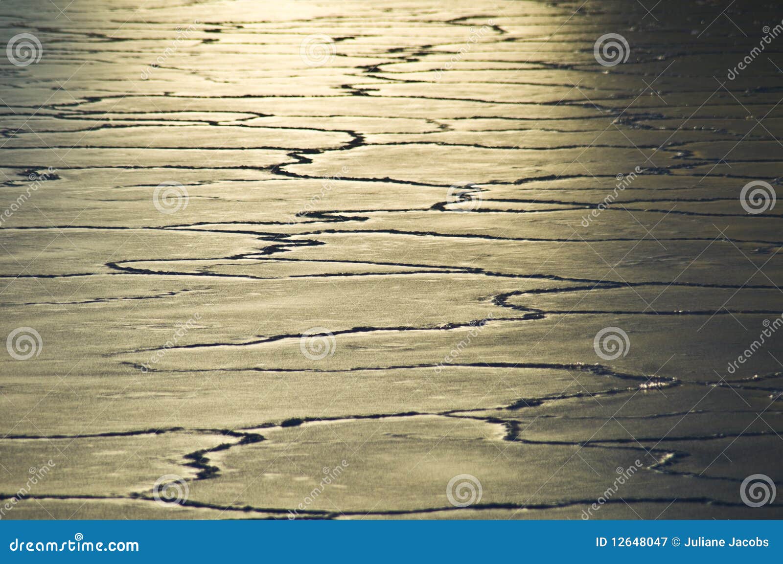 Cracking ice stock image. Image of frozen, antarctica - 12648047