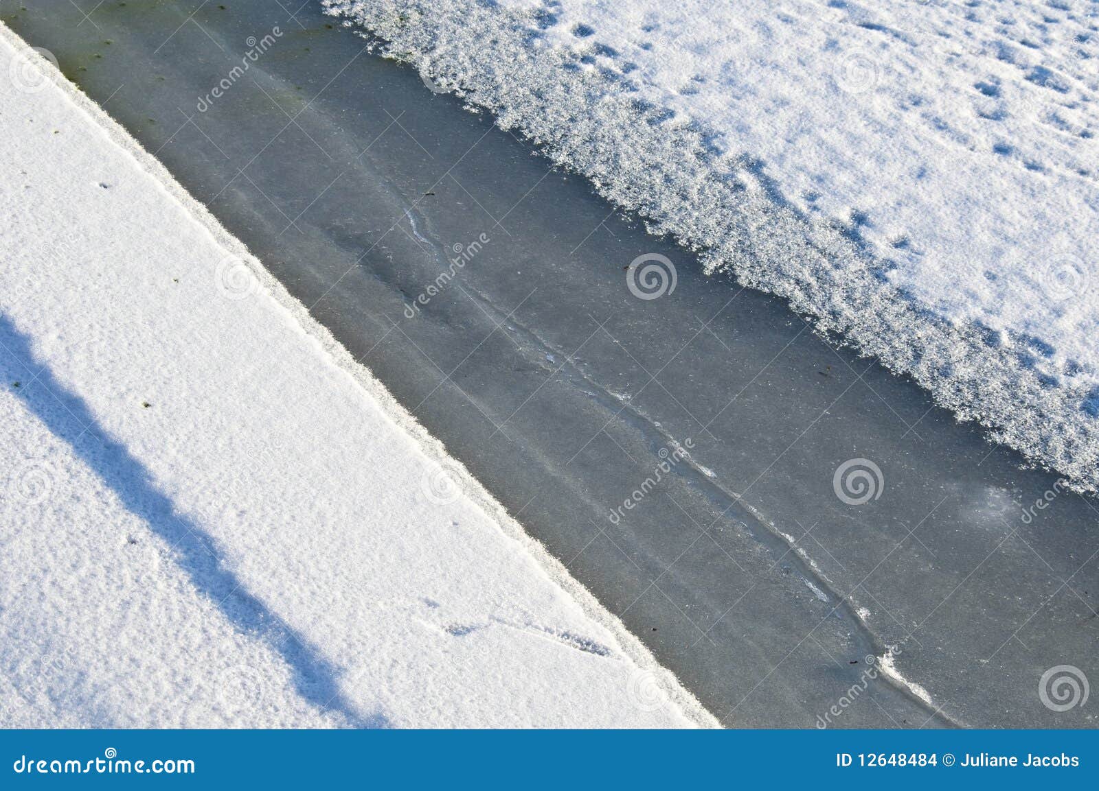 Cracking ice stock photo. Image of glacier, climate, background - 12648484